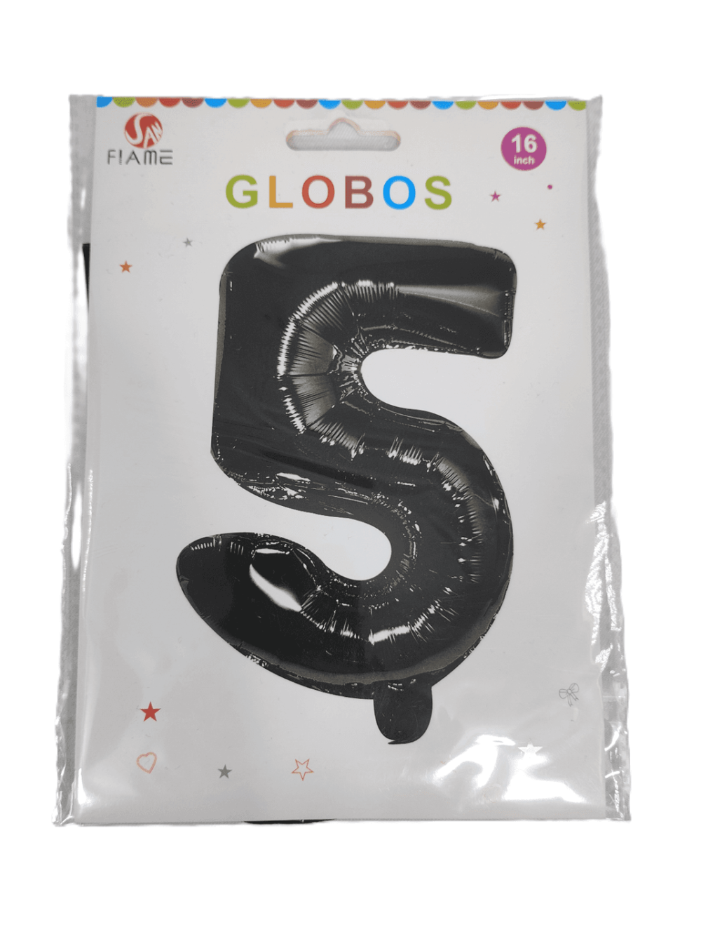 Numeros Negro 16″ - Globos y Globos