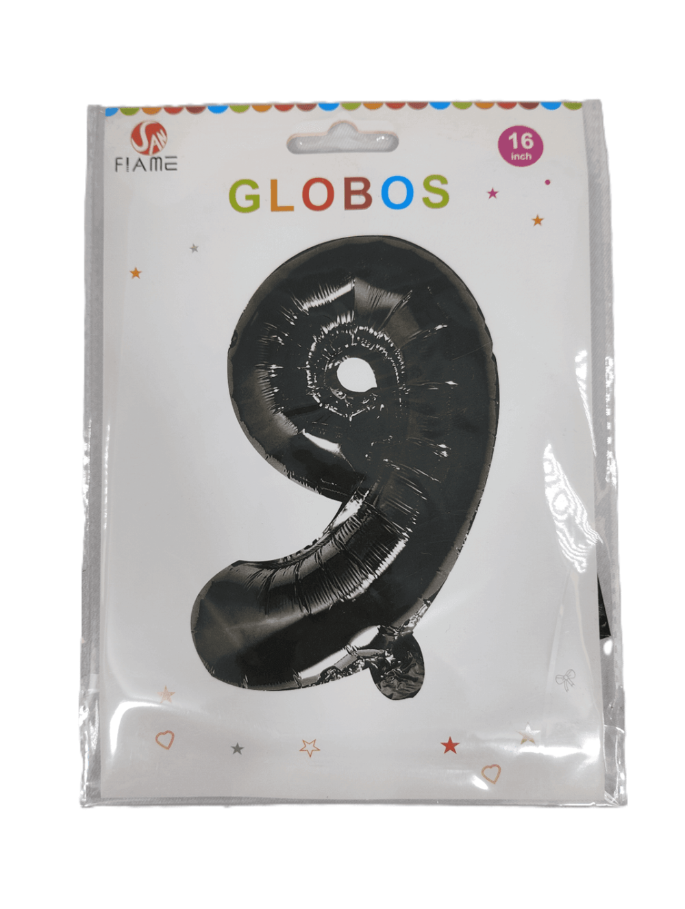 Numeros Negro 16″ - Globos y Globos