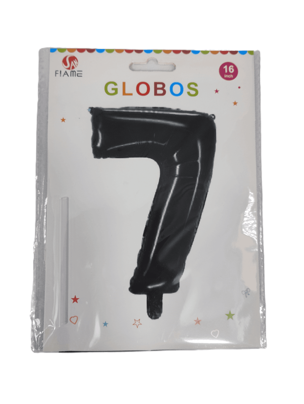 Numeros Negro 16″ - Globos y Globos