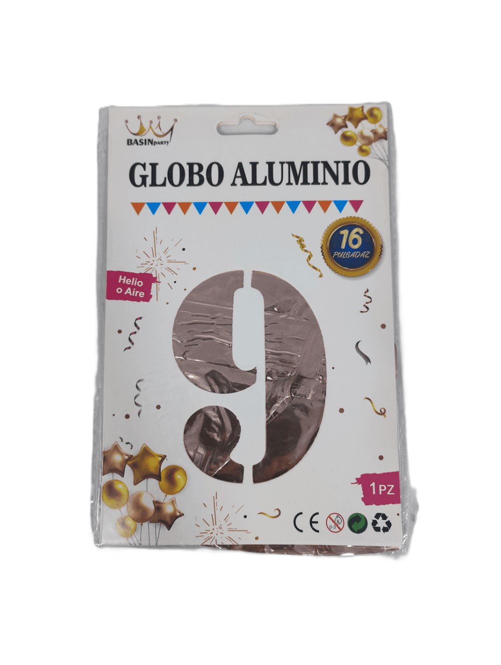 Numeros Rosa Gold 16″ - Globos y Globos