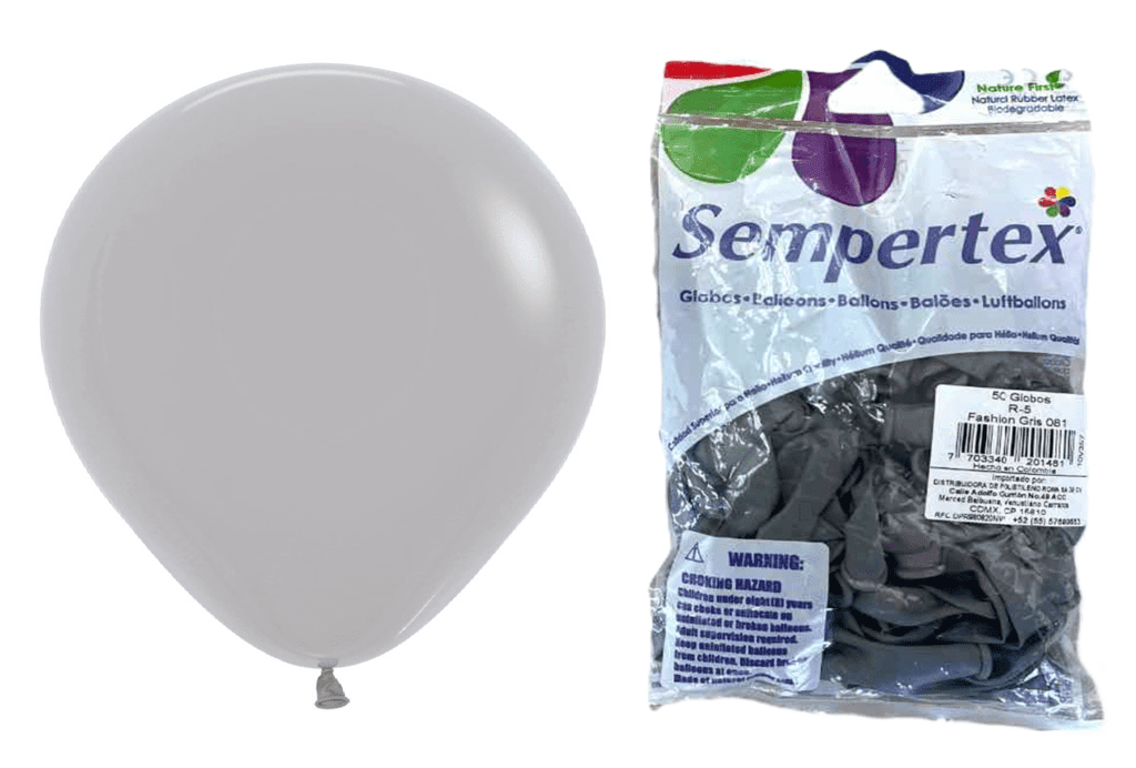 Sempertex Gris Fashion - Globos y Globos